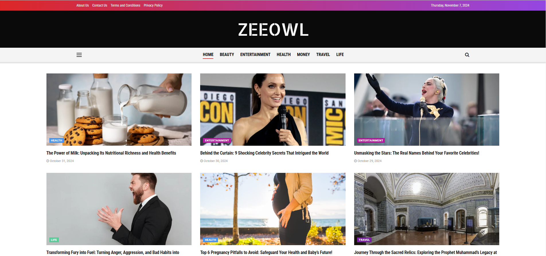 ZEEOWL Magazine - Keep yourself informed 24/7